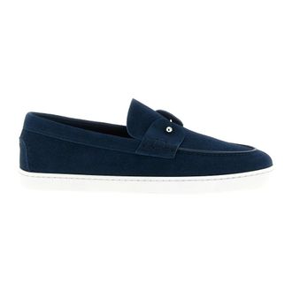 Christian Louboutin Homme, Chaussures, Bleu, Taille: 43 1/2 EU Chambeliboat Boat Chaussures