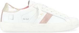 D.A.T.E. Baskets pour femme Hill Low Calf White-Platinum, White Platinum, 37 EU