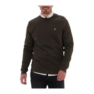 Lyle & Scott Rundhals-Sweatshirt - - Sweatshirts & Hoodies - Herren - Gr&uuml;n - S