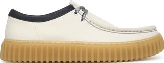 Clarks Halbschuhe Clarks Torhill Lo 26187380 Wei&szlig;