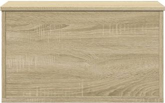 Generic Aufbewahrungsbox aus Holz, Hydraulische Scharniere, Aufbewahrungsbox aus Holzwerkstoff für Decken, Spielzeug, Wohnaccessoires (60 x 35 x 35 cm)