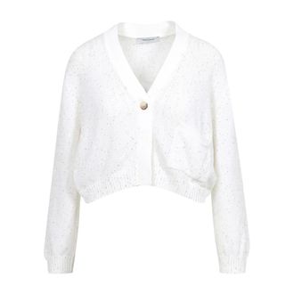 Gran Sasso Femme, Pulls, Blanc, Taille: 40 FR Cardigans