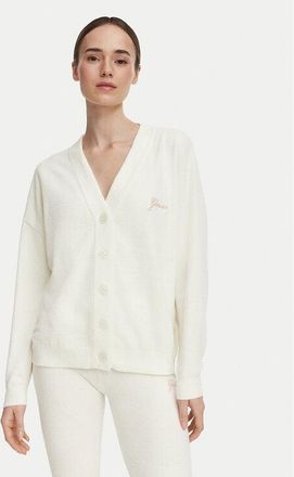 Guess Strickjacke O6BR01 Z1143 Creme Relaxed Fit