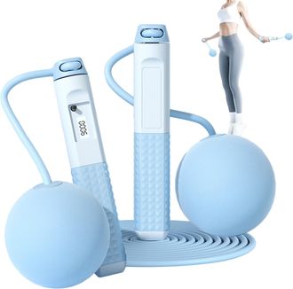 Generico Springseil | Springseil mit intelligentem Z&auml;hler | verstellbares Springzubeh&ouml;r | F&uuml;r Fitnessstudio zu Hause Fitness Indoor Outdoor Schule B&uuml;ro