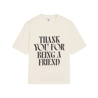 Ami unisex, Tops, Beige, Taille: XS Patch T-Shirt