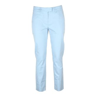 Dondup Baumwoll Elasthan Hose - - Trousers - Damen - Blau - W25