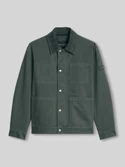 Marc O'Polo Regular Fit Blouson aus reiner Baumwolle mit Cordkragen