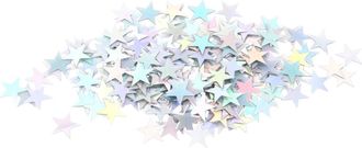 NUOBESTY 2000 St&uuml;ck Pentagramm Konfetti Silber Ab Glitzerklein Party Tischdekoration Hochzeit Geburtstag Streudeko Festliche Feier