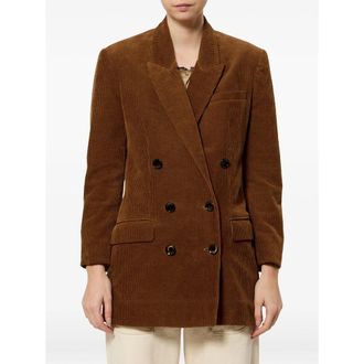 Isabel Marant Brown Corduroy Blazer - Brown