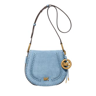 Michael Kors Crossbody Bags - Md Saddle Flap Msgr - Gr. unisize - in Blau - f&uuml;r Damen