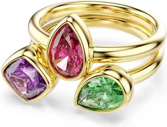 Swarovski Femme, Accessoires, Multicolore, Taille: 50 MM Bague Cocktail Imber