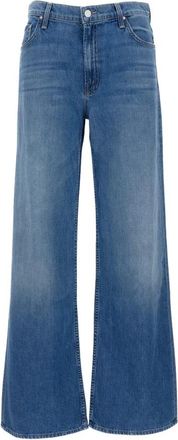 Mother Femme, Jeans, Bleu, Taille: W25 Wide Jeans