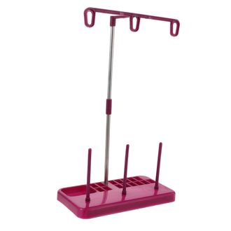 Soimiss Multifunktionaler N&auml;hgarnst&auml;nder aus Kunststoff f&uuml;r 3 Spulen N&auml;hmaschinen und Stickgarn Organizer Garnrollenhalter f&uuml;r Bastelzimmer und N&auml;hzubeh&ouml;r