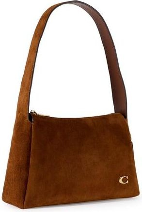 Coach Sac &eacute;paule Lola en cuir su&eacute;d&eacute;