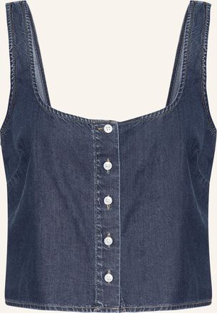 Good American Good American Blusentop In Jeansoptik blau