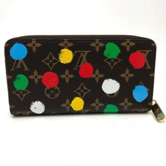 Louis Vuitton Portefeuille en toile Pre-owned - Femme - Pre-owned - Brun - Taille: ONE Size