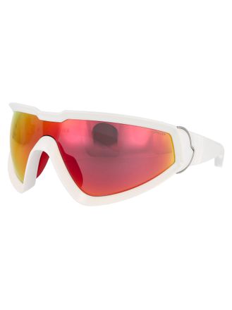 Moncler Mens Sunglasses Ml0249 White Acetate