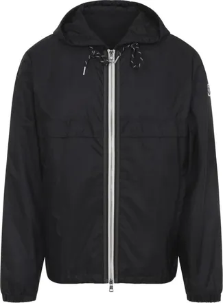 Moncler Homme, Vestes, Noir, Taille: 2XL Veste &agrave; capuche Nidge