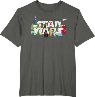 Star Wars Christmas Logo Holiday Celebration T-Shirt