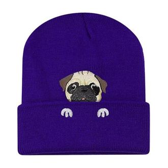 Generic Bonnet Femme Hiver Bonnet Femme Chapeau Femme Hiver Confortable Classique - Ensemble Imprim&eacute; Homme Femme Automne Hiver, Tricot&eacute; Chaud avec Capuche, Ca