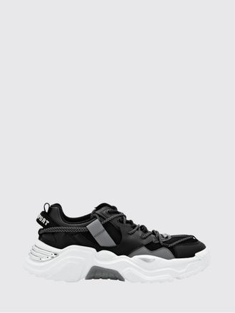Plein Sport Low-Top-Sneaker zum Schn&uuml;ren aus Mesh mit Fersenschlaufe