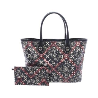 Chanel Pre-owned Coco Travel PVC-beschichtete Canvas Leder Tote Bag - - Pre-owned - Damen - Mehrfarbig - ONE SIZE