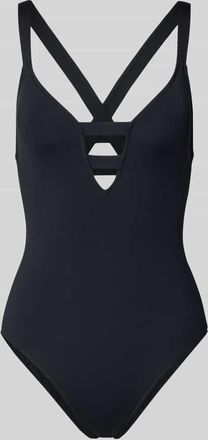 Seafolly Badeanzug mit V-Ausschnitt