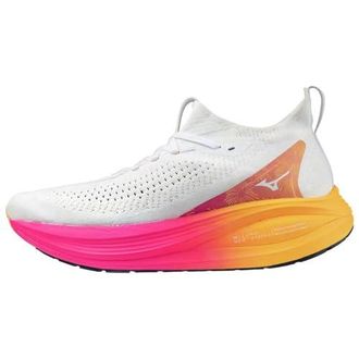 Mizuno Neo Vista 2 Unisexe Blanc/Rose Tetra, blanc, 40.5 EU