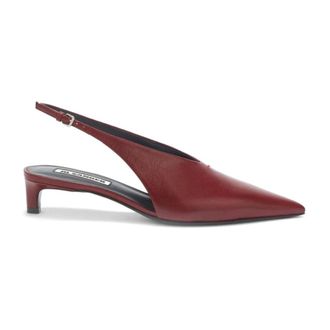 Jil Sander Slingback Pumps - - Shoes - Damen - Rot - 37 EU