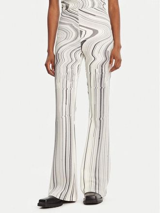 Desigual Stoffhose Chiara 25WWPK02 &Eacute;cru Flare Fit