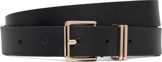 Tommy Hilfiger G&uuml;rtel Th Square 2.5 AW0AW18692 Schwarz