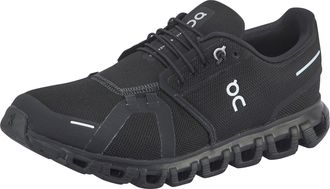 On Running Sneaker ON RUNNING ON RUNNING CLOUD 6, Herren, Gr. 42,5, schwarz, schwarz, Synthetik, Textil, Schuhe Sneaker, Topseller