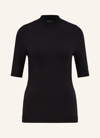 Comma Comma Strickshirt schwarz