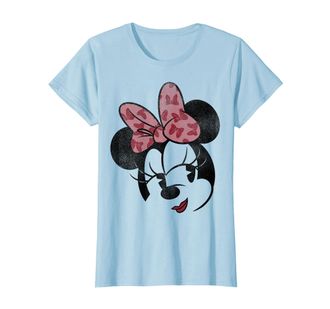 Disney Mickey und seine Freunde Minnie Maus Gro&szlig;es Gesicht T-Shirt