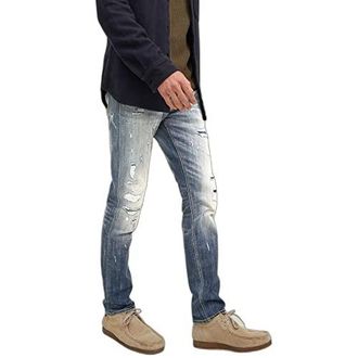 Jack & Jones Jjiglenn Jjblair Ge 102 Noos Jeans, Bleu Denim, 30W x 34L Homme