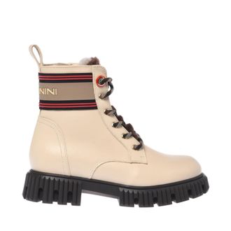 Baldinini Stiefel - STIEFELETTE BALDININI - Gr. 37,5 (EU) - in Beige - f&uuml;r Damen