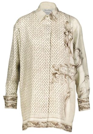 Max Mara Damen Hemdbluse aus Seide