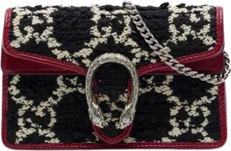 Gucci Sac bandouli&egrave;re Dionysus Pre-owned - Femme - Pre-owned - Noir - Taille: ONE Size