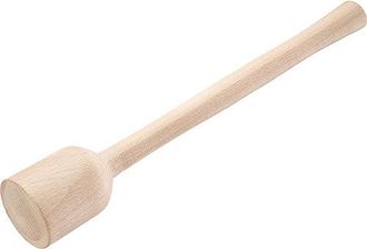 Westmark Kartoffel- und Kraut-Stampfer - robuster Handstampfer, ideal für Kartoffeln, Sauerkraut und zum Fermentieren von Gärgut, mühelose Anwendung - Buchenho