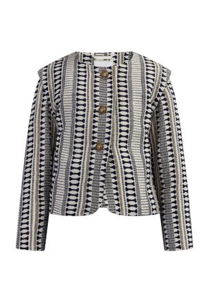 Izia Blazerjacke M&auml;dchen Dunkelmarine Wollweiss