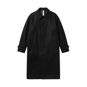 Hev&ograve; Trench - Homme - Manteaux - Noir - Taille: M