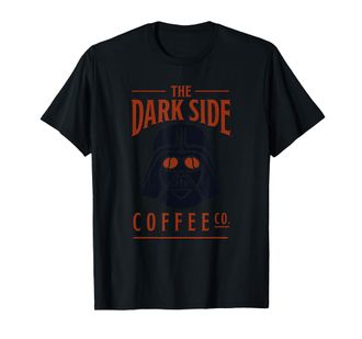 Star Wars Darth Vader The Dark Side Coffee Co Logo Funny T-Shirt