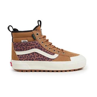 Vans Homme, Chaussures, Brun, Taille: 46 EU Baskets en Tissu et Cuir Élégants