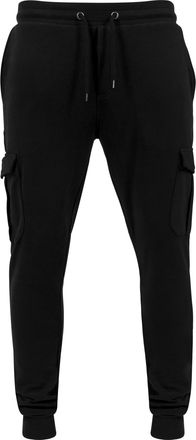 Urban Classics Herren Cargo Hose Fitted Cargo Sweatpants, Gr. W34/L32 (Herstellergr&ouml;&szlig;e: L), Schwarz (Black 7)