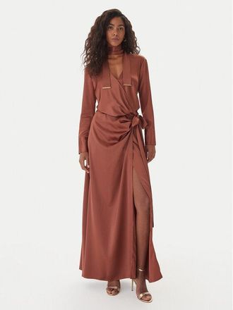 Guess Abendkleid 5GGK00 7246A Dunkelrot Regular Fit
