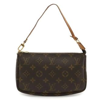 Louis Vuitton Pre-owned Monogram Pouch - Femme - Pre-owned - Brun - Taille: ONE Size