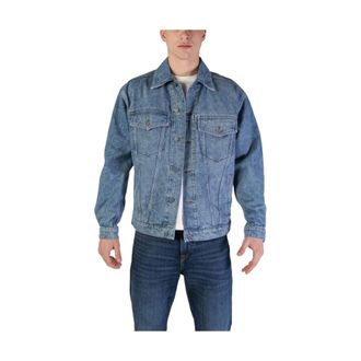HUGO BOSS Homme, Vestes, Bleu, Taille: XS Veste en jean en coton