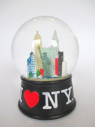 Generic New York Schneekugel XL I Love NY Collage Snowglobe Souvenir (50695)