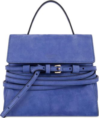 Moschino Tie Me tote bag - Bleu