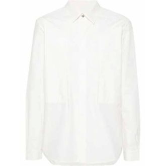Rick Owens Homme, Chemises, Blanc, Taille: 2XL Fogpocket Outershirt